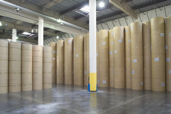 Paper rolls warehouse — Stock Photo © werny43 #3746851