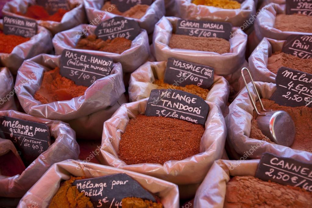 Spices on display in store Stock Photo by ©londondeposit 34018157