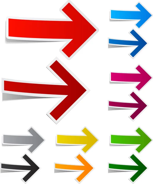 Paper arrows. Stock Vector Image by ©Maxborovkov #31096967