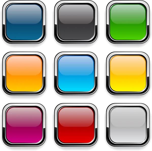 Square color icons. Stock Vector by ©Maxborovkov 34027839