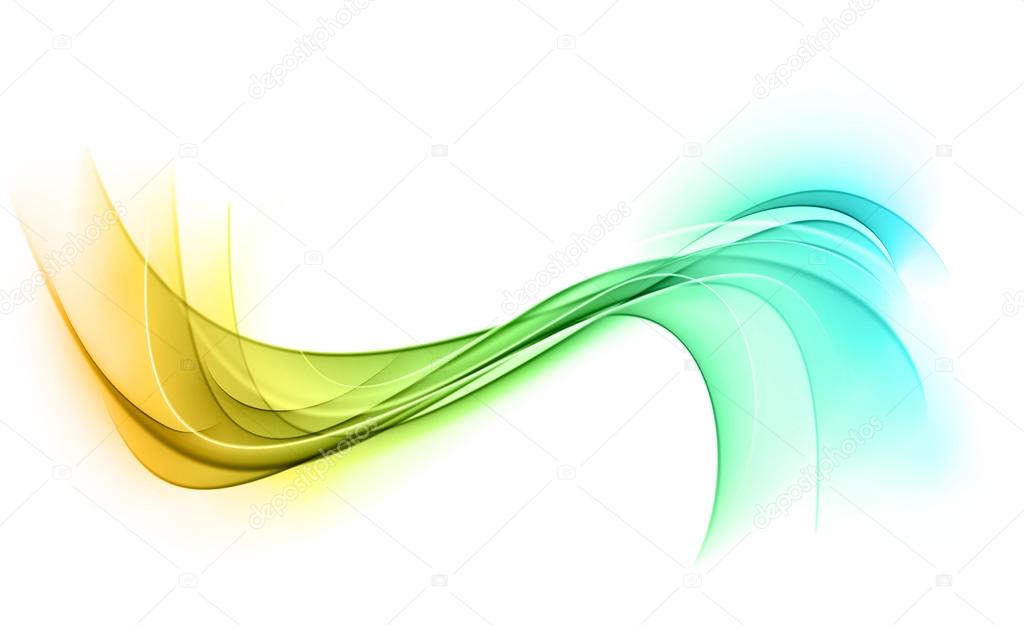 Abstract color wavy background. ⬇ Vector Image by © Maxborovkov ...
