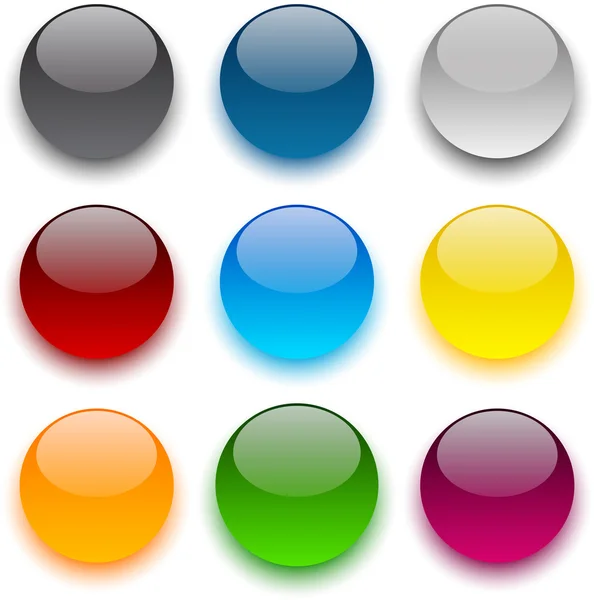 Round colorful icons. Stock Vector by ©Maxborovkov 27511695