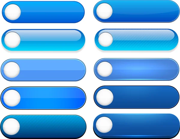 Upload high-detailed web button collection. Stock Vector Image by ...