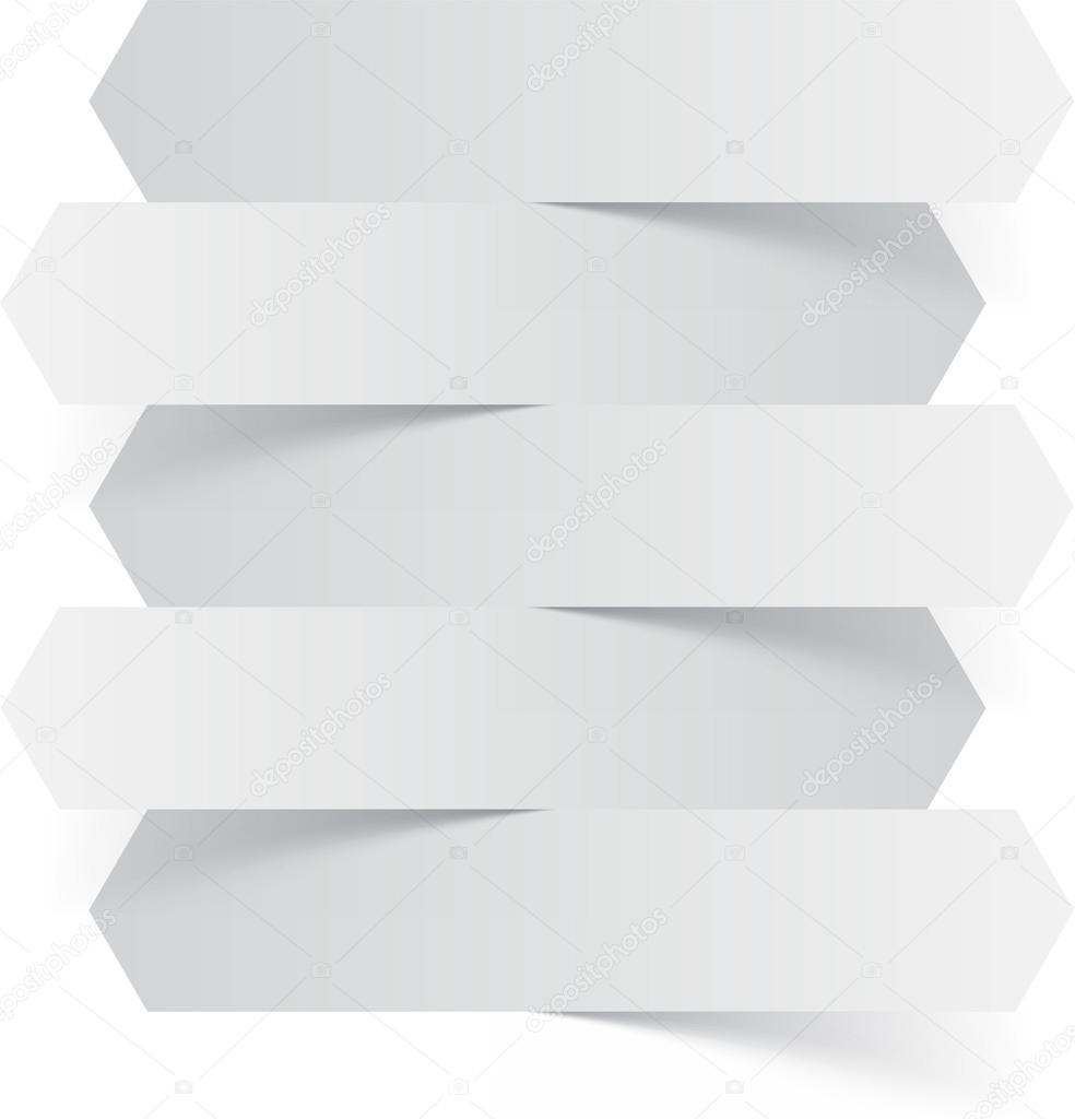 Infographics white paper design. — Stock Vector © Maxborovkov #34591391