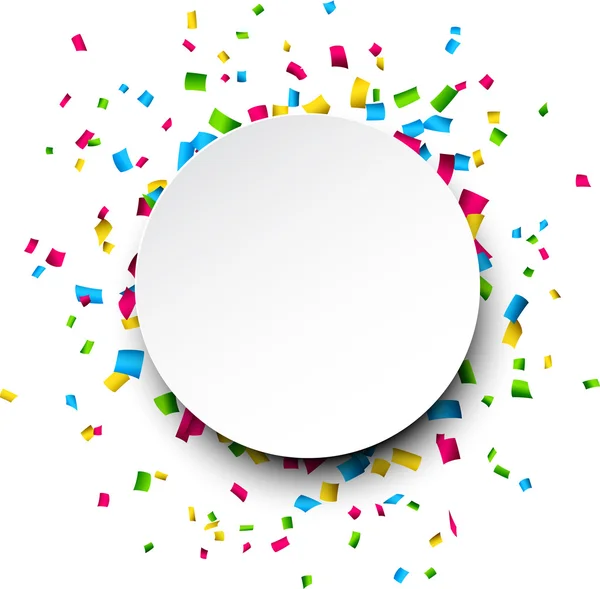 Konfetti muster Stock-Vektorbilder | Depositphotos