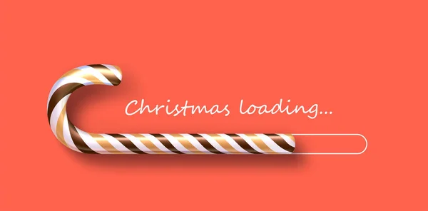 Progress bar with candy cane Vector Art Stock Images | Depositphotos