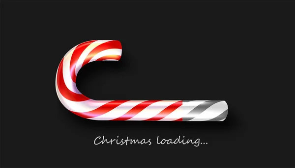 Progress bar with candy cane Vector Art Stock Images | Depositphotos