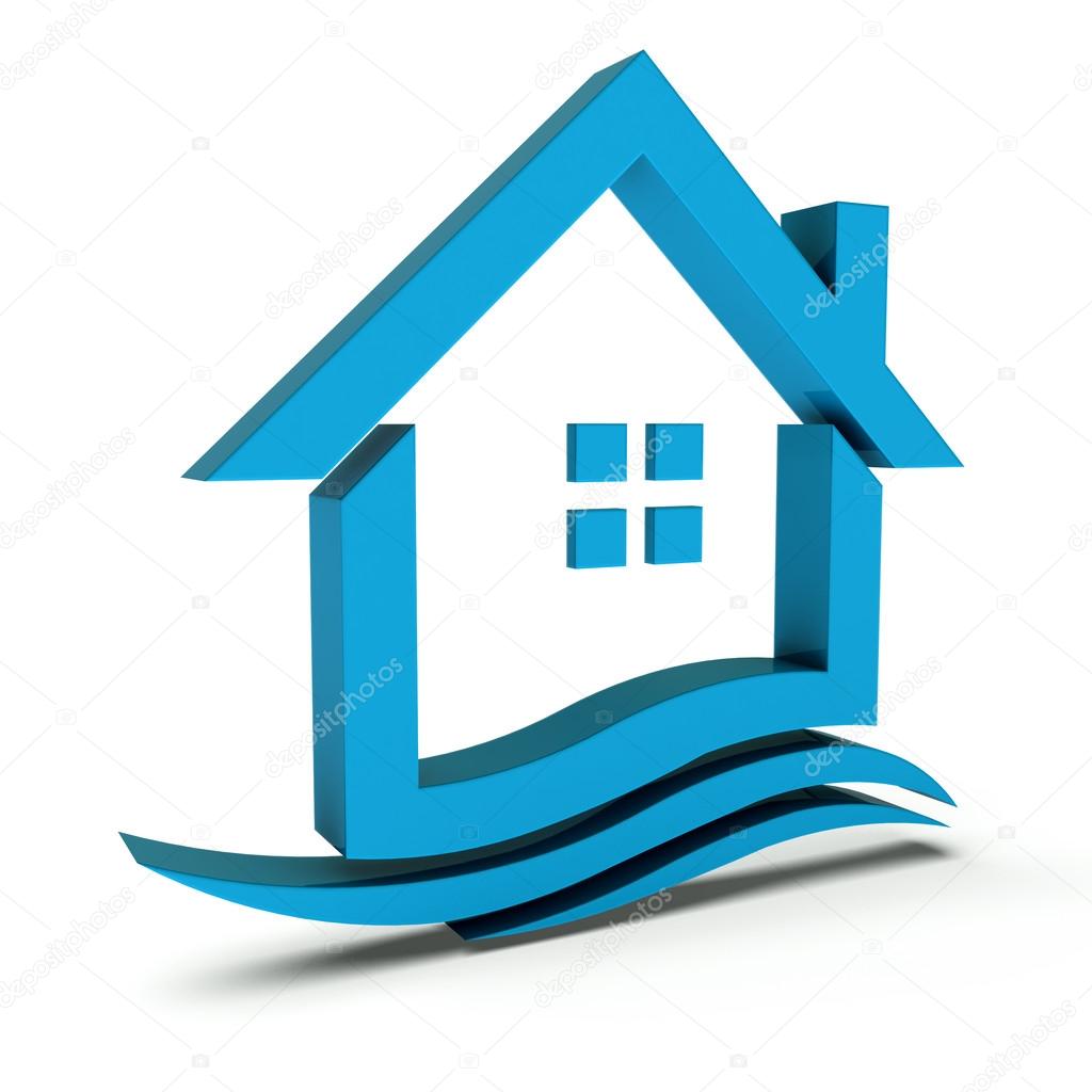 Blue House Icon