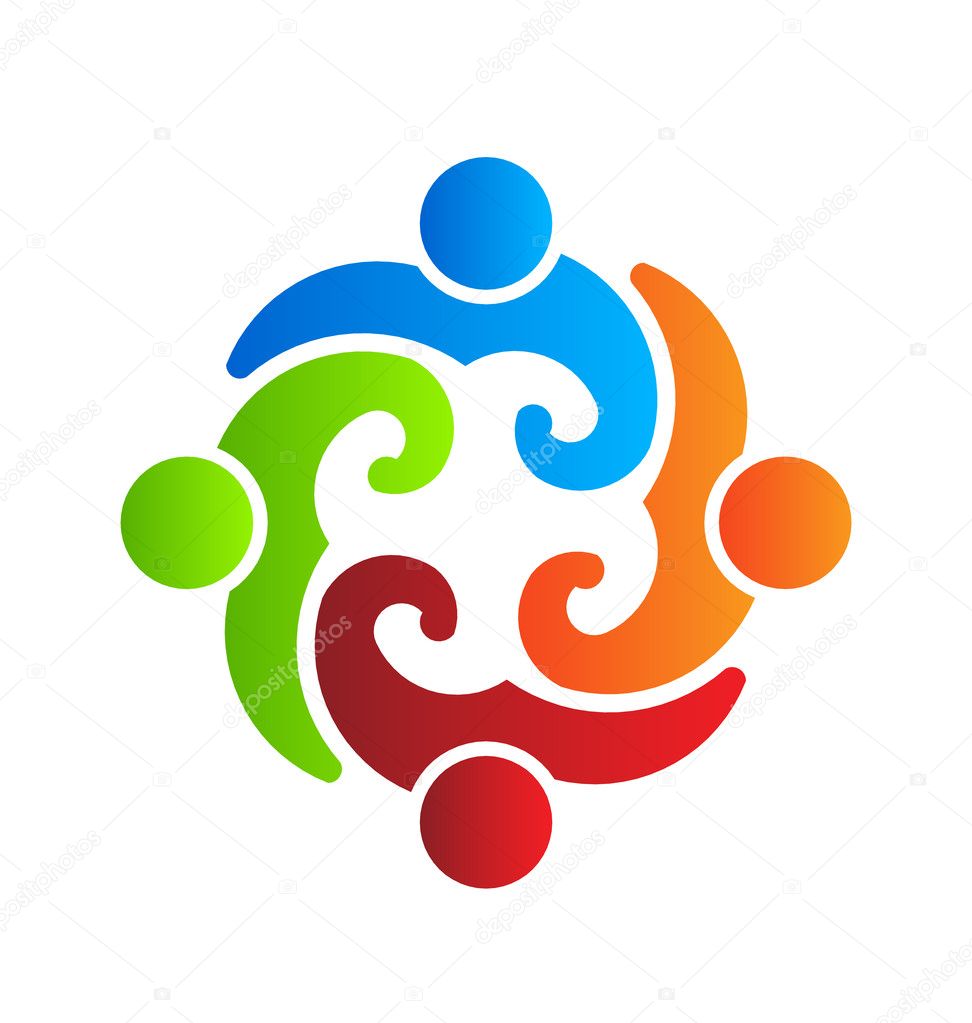 Group 4 - logo design element — Stock Vector © deskcube #26366741