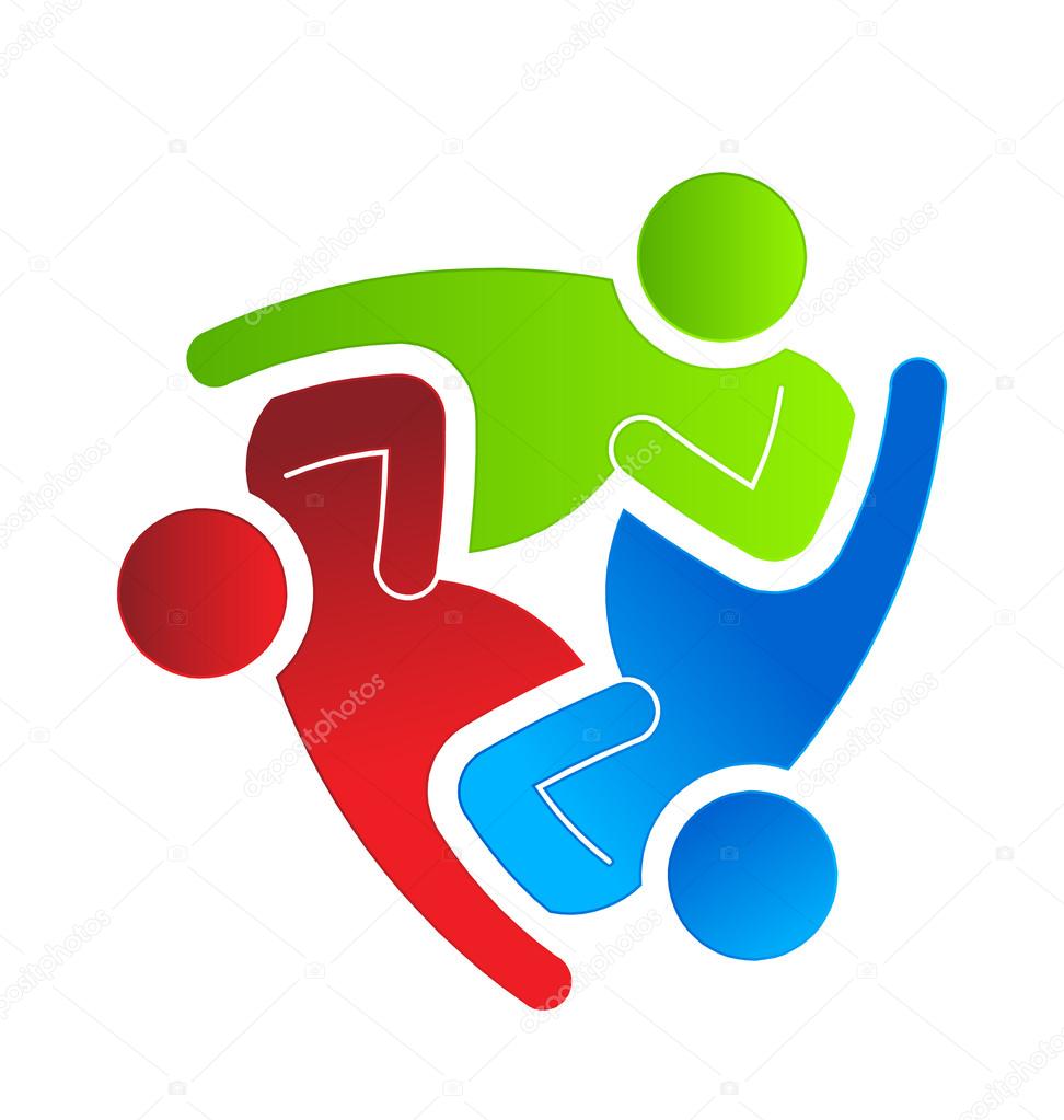 Business logo design, partners 5 Stock Vector Image by ©deskcube #26890961