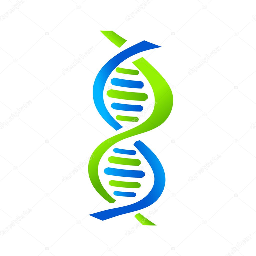 DNA design logo — Stock Vector © deskcube #30463139
