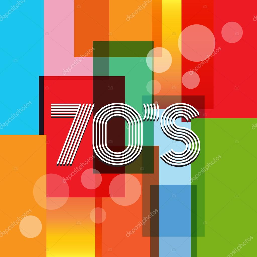 70s Vector Retro Art Background Stock Vector Image by ©deskcube #43047717