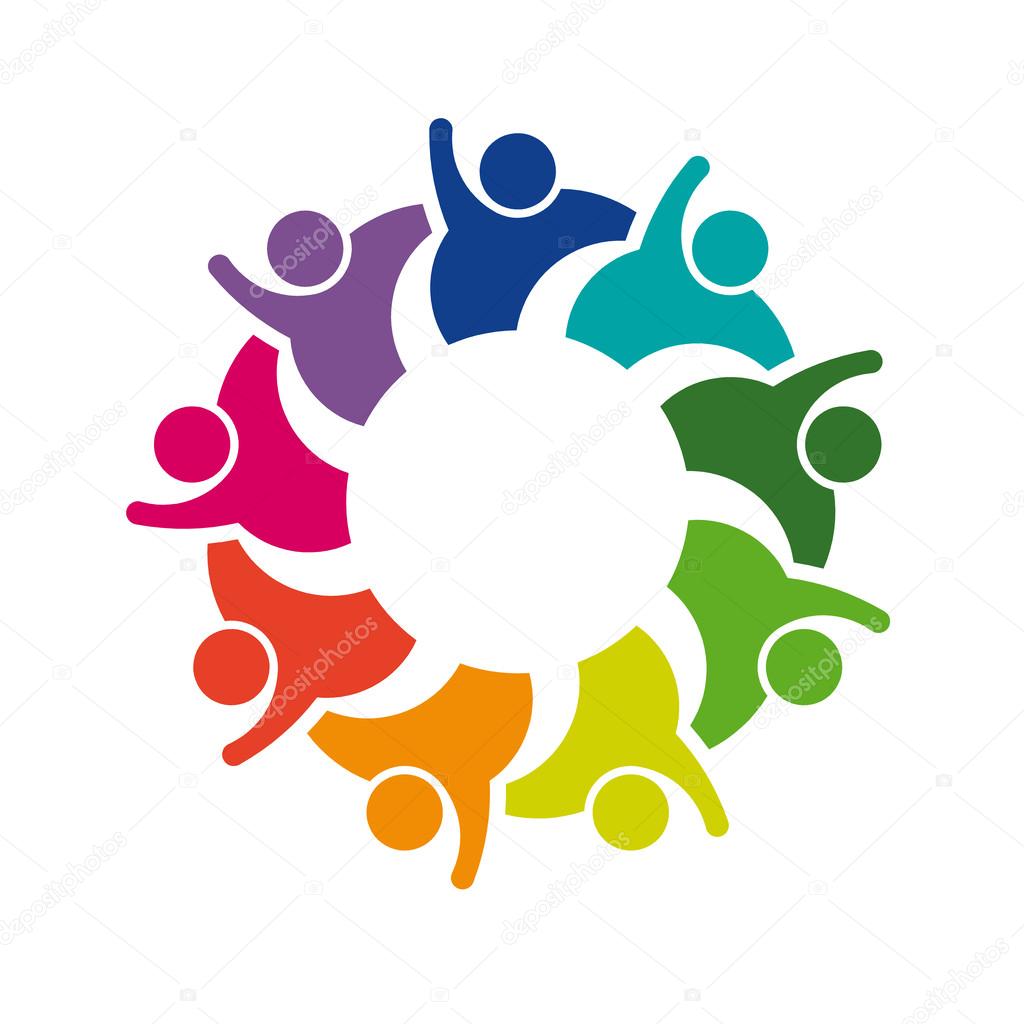 Teamwork Hi 5 - Logo image Stock Vector Image by ©deskcube #45684167