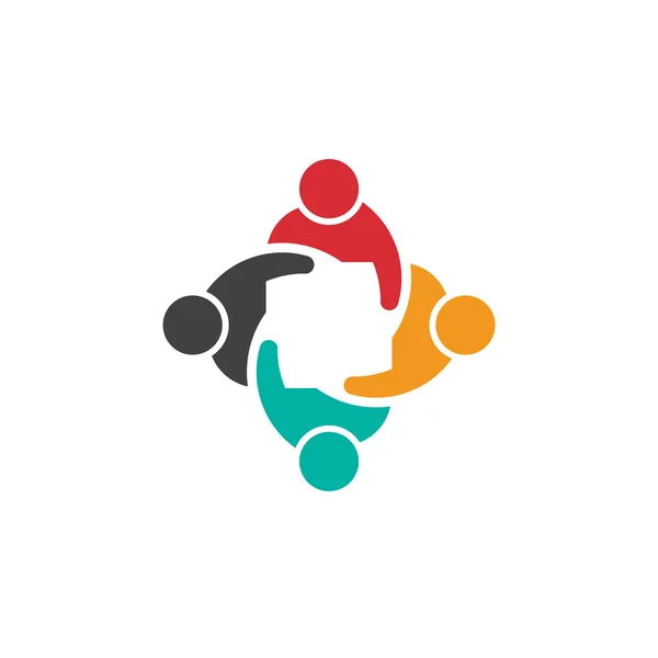 Teamwork people logo Vector Art Stock Images | Depositphotos