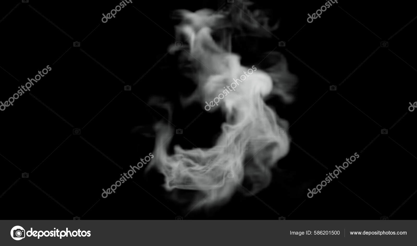 Render Hot Steam Smoke Texture Food Related Manipulation — Stock Photo ...