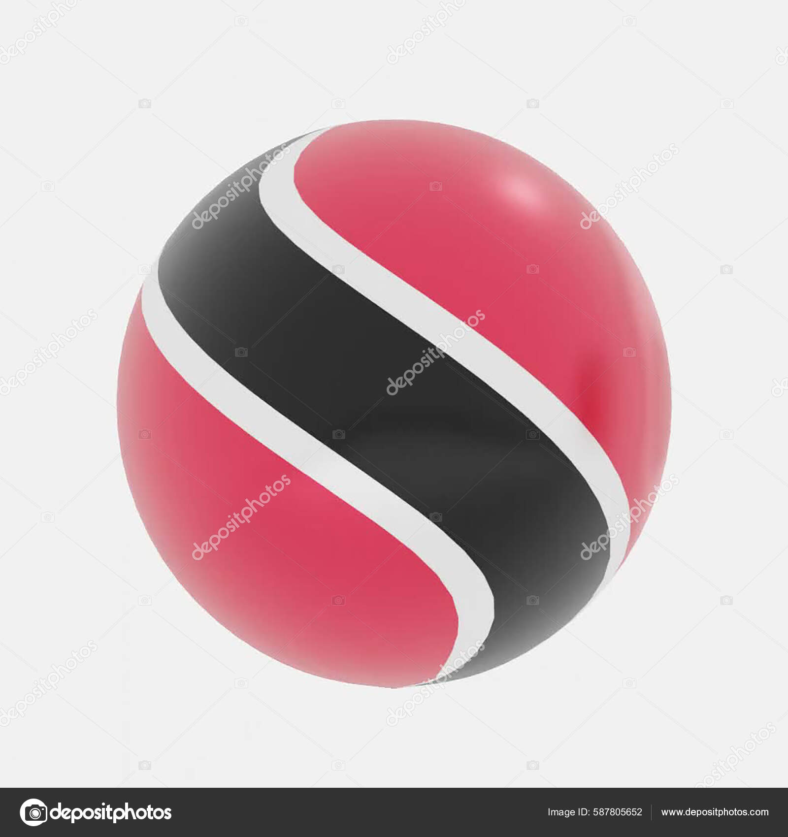 Render Globe Trinidad Tobago Flag Icon Symbol Stock Photo by ©mtkang ...