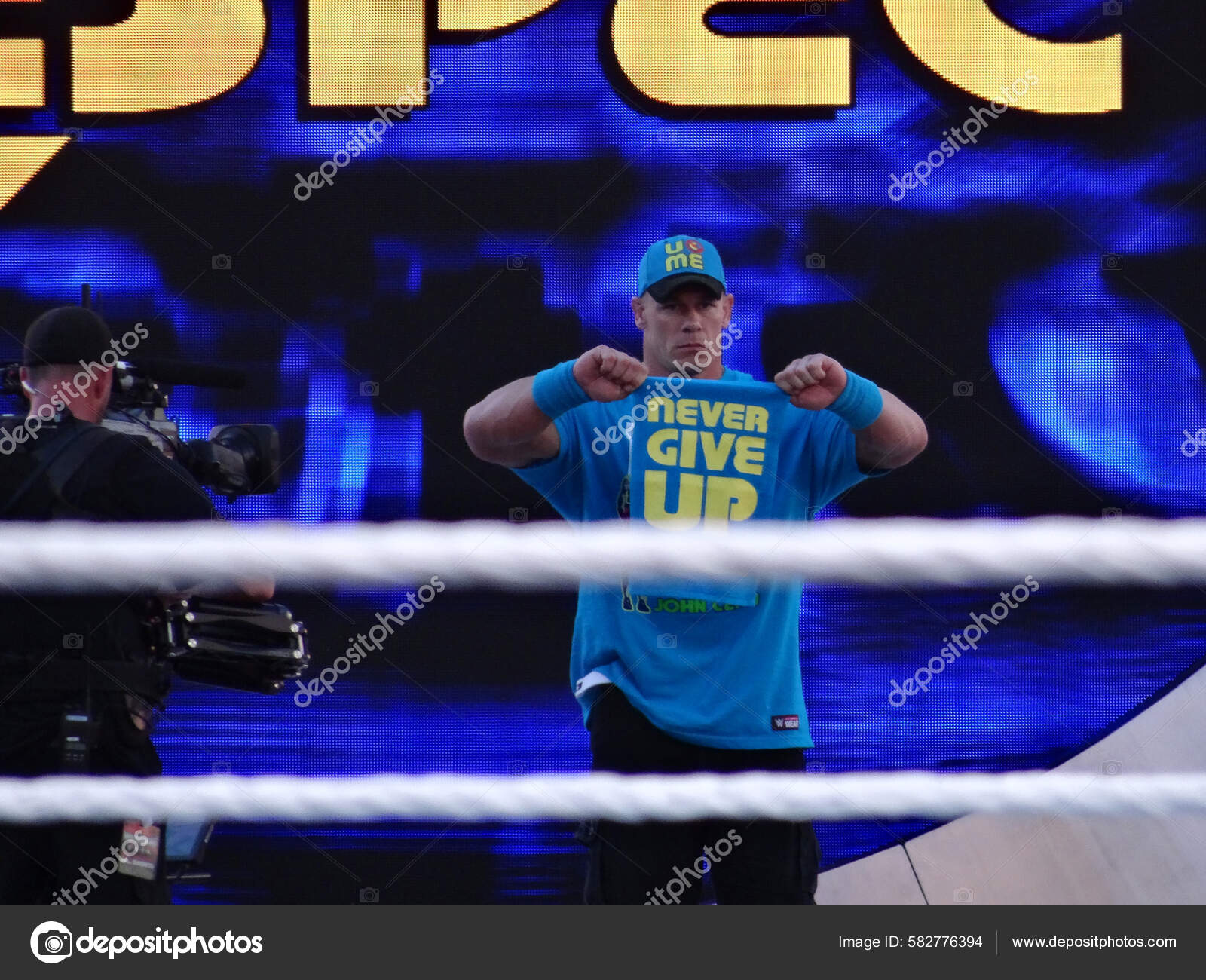 Wwe John Cena Logo Never Give Up 2022