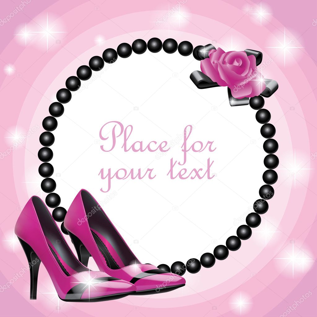 Wonderful pretty invitation Stock Vector Image by ©half_of_evil #14699935