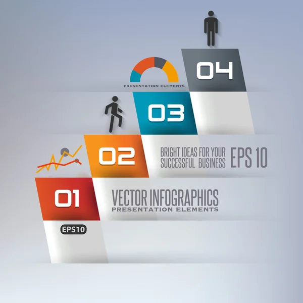 Step by step infographics illustration — Stock Vector © Vikasuperstar ...