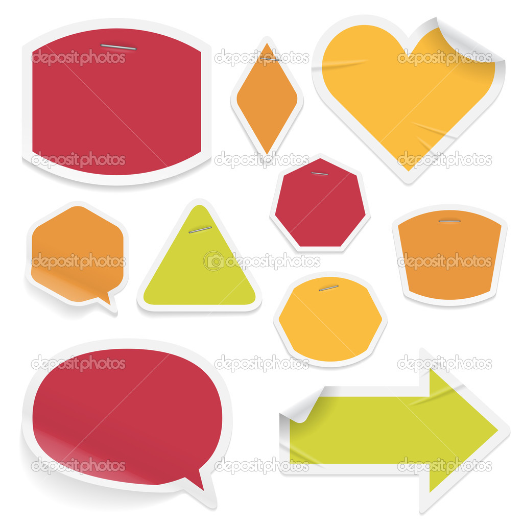 Labels and stickers Stock Vector Image by ©ildogesto #44138477