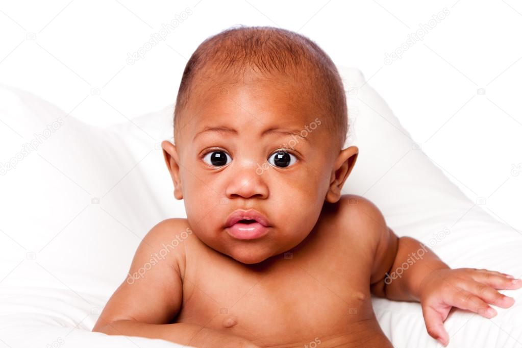 Schattige schattige baby gezicht ⬇ Stockfoto, rechtenvrije foto door ...