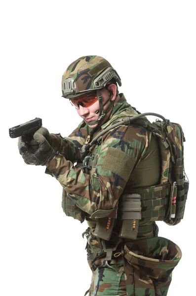 NATO soldier in full gear. Stock Photo by ©Shell114 42018985