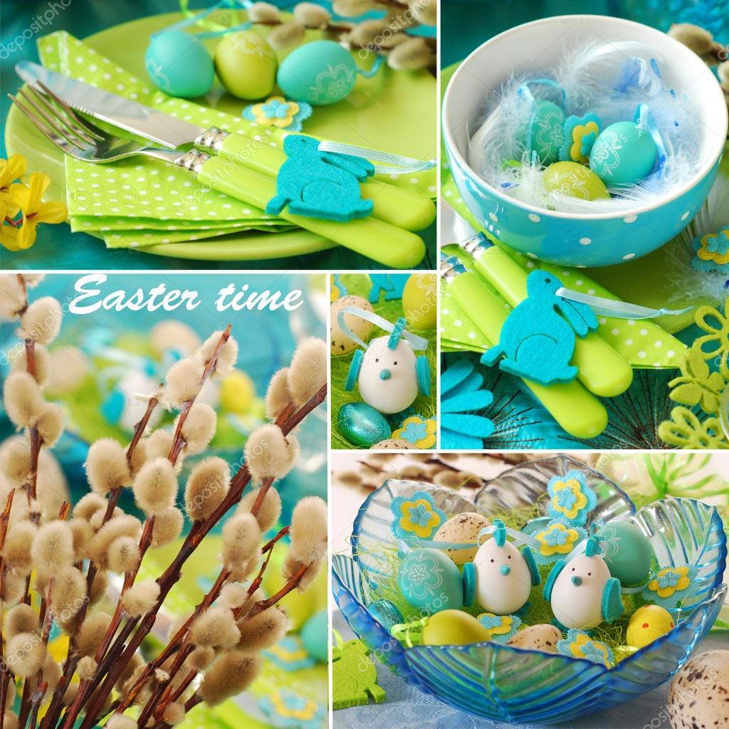 Collage for easter time — Stock Photo © teresaterra #18460733