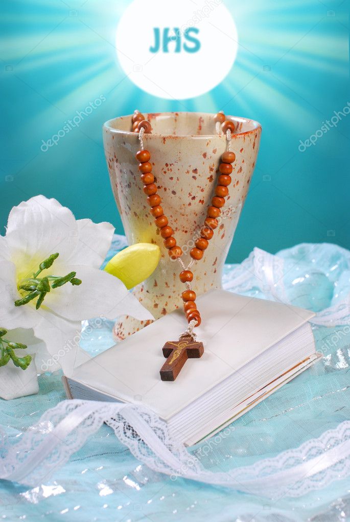 The first holy communion still life Stock Photo by ©teresaterra 46516783