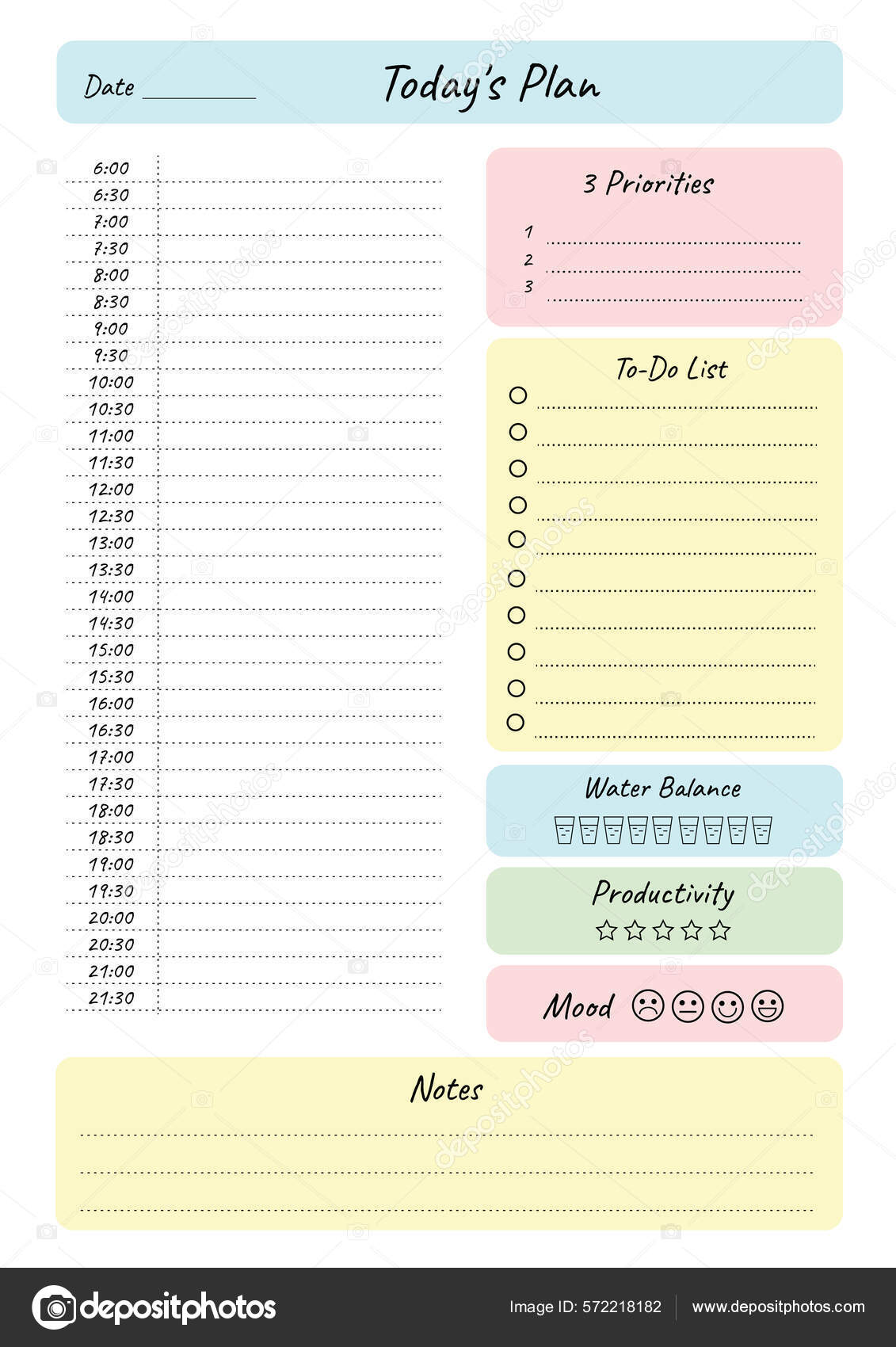 Blank Daglig Planlegger Clever Fox Planner Daily PRO A4,