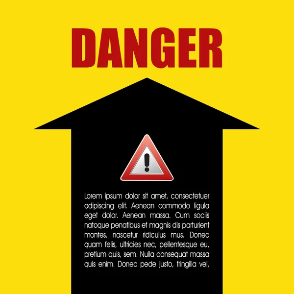 Danger sign different languages Vector Art Stock Images | Depositphotos