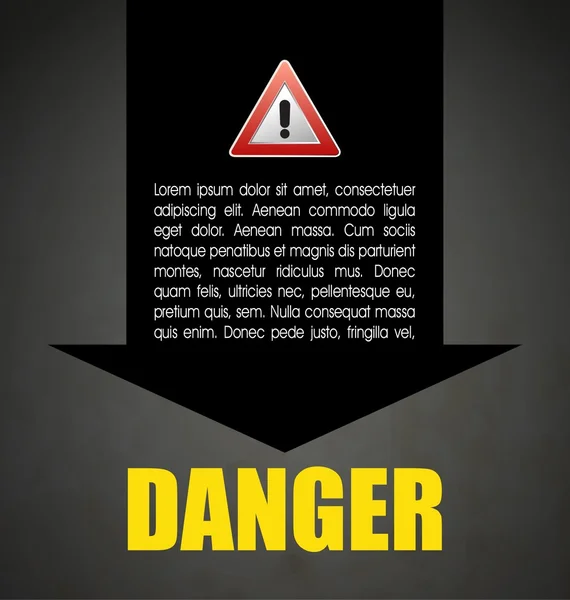 Danger sign different languages Vector Art Stock Images | Depositphotos