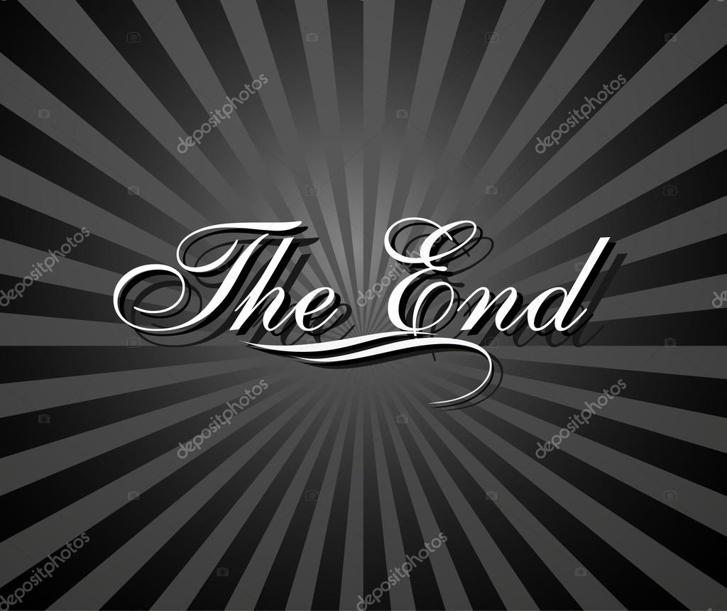 Movie ending Stock Vector by ©Hydognik 18183531