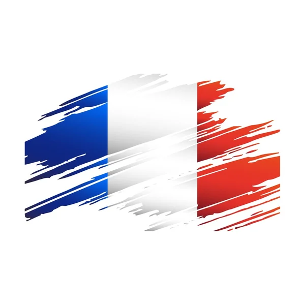 Bandera de francia imágenes de stock de arte vectorial | Depositphotos