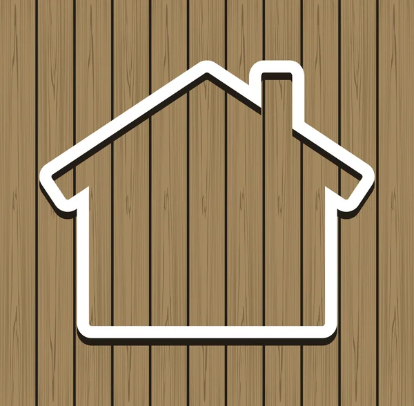 Wood House Vector Concept — Stock Vector © Hydognik #47061805 Wood House Vector Concept — Stock Vector © Hydognik #47061805