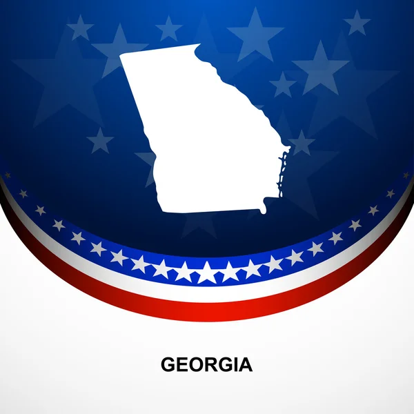 Georgia map vector background Stock Vector Image by ©Hydognik #47426901