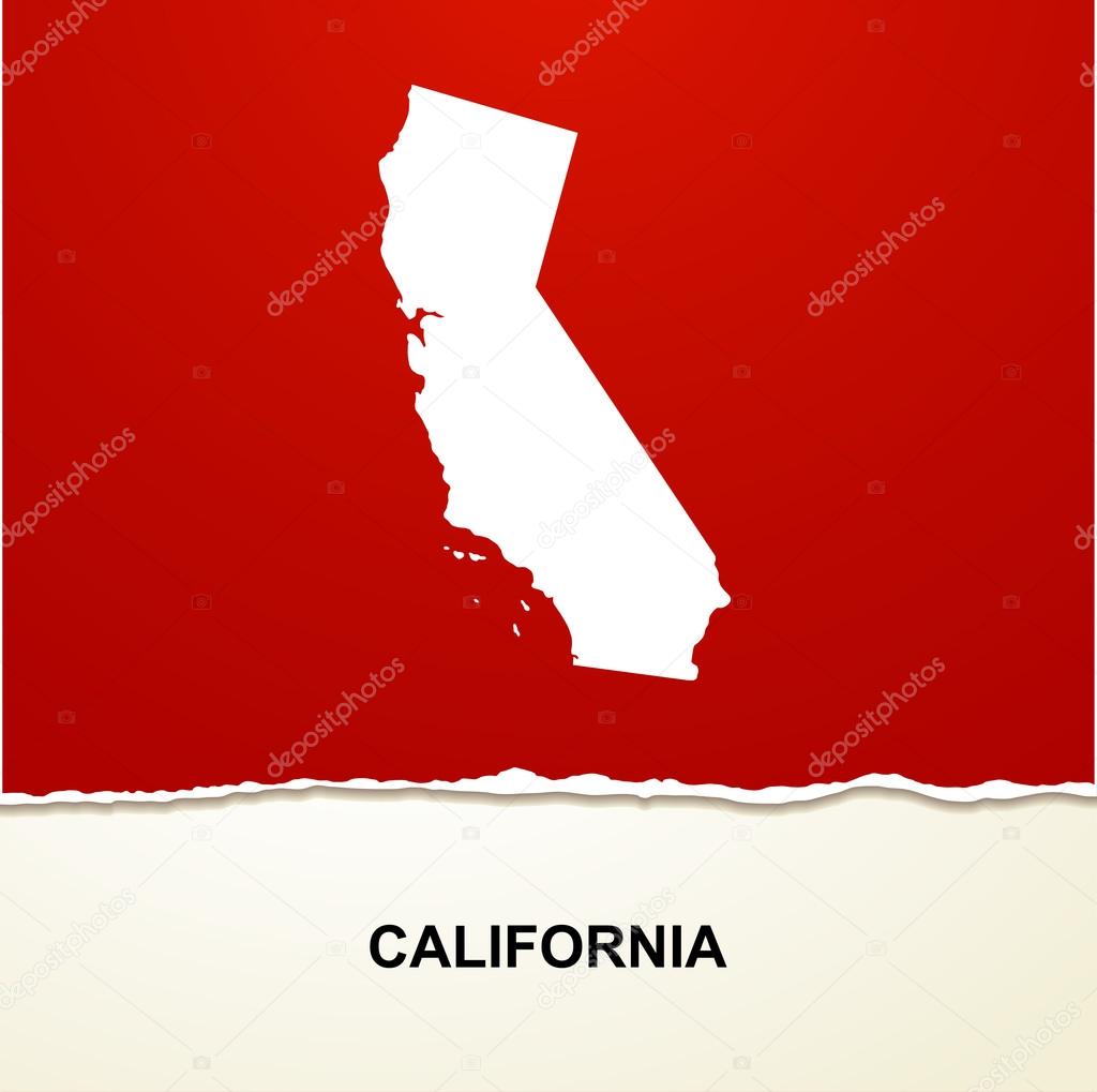 California map vector background Stock Vector by ©Hydognik 47427745