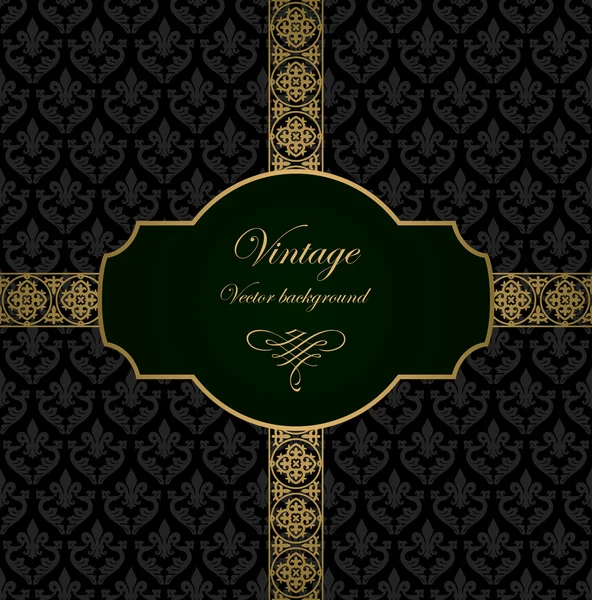 Vintage vector background Stock Vector by ©Hydognik 9714302