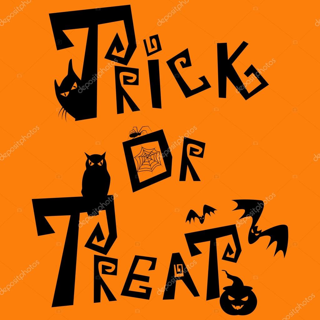Trick Or Treat Stock Vector By ©578foot 12652985