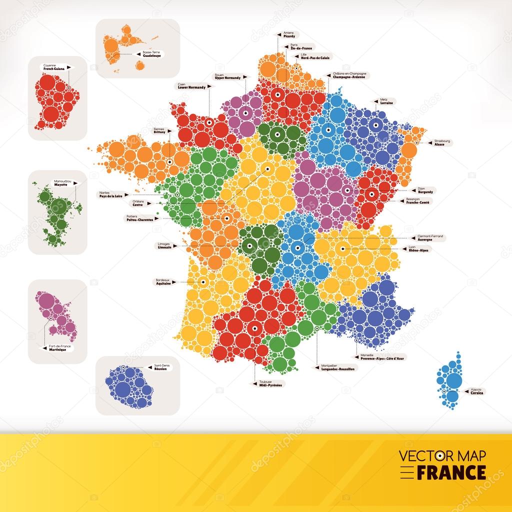 France Map By Region