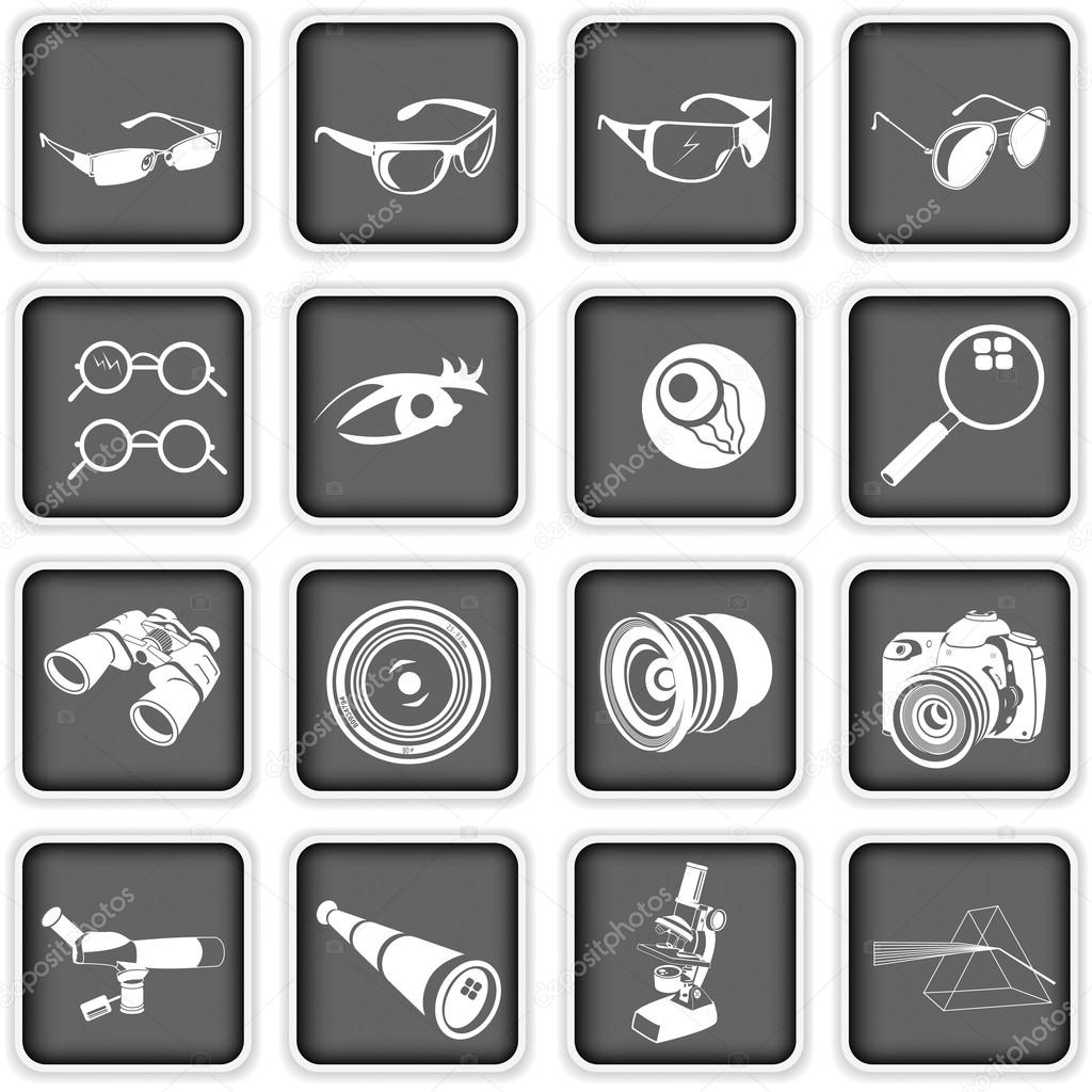 Iconos ópticos Vector de stock por ©Stiven 20398059