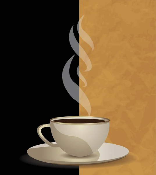 Beautiful coffee background Vector Art Stock Images | Depositphotos