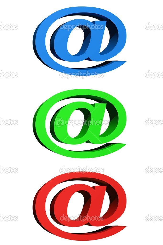 At Sign Stock Photo by ©kitchbain 18054909