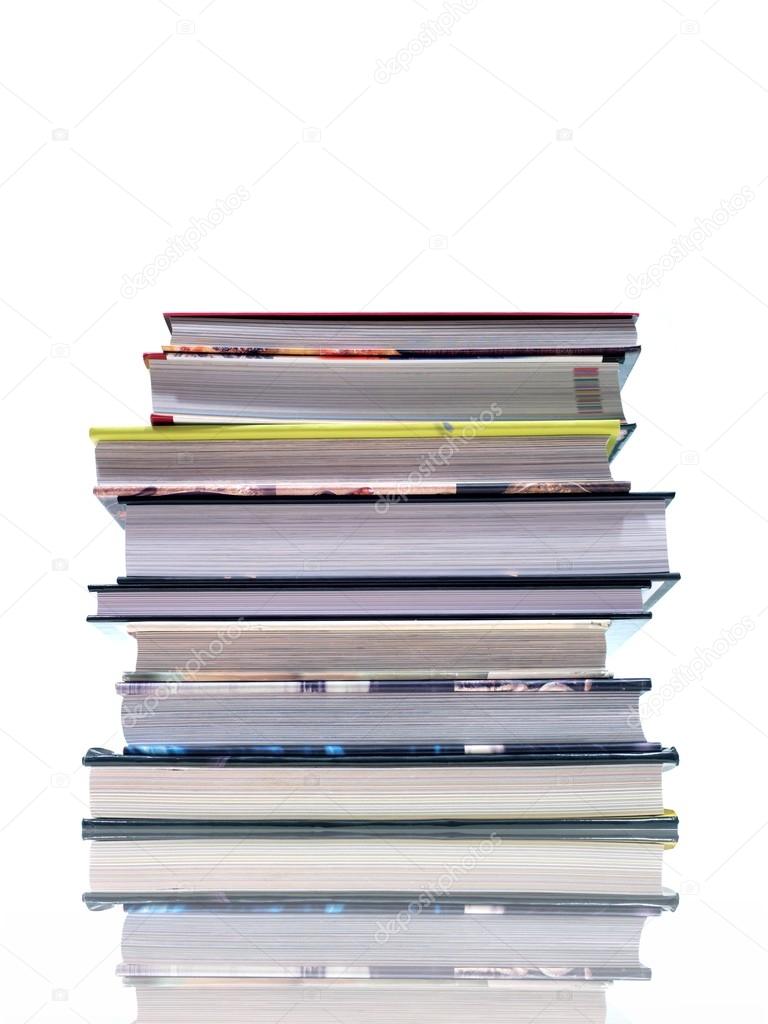 Book Stack — Stock Photo © kitchbain #24233413
