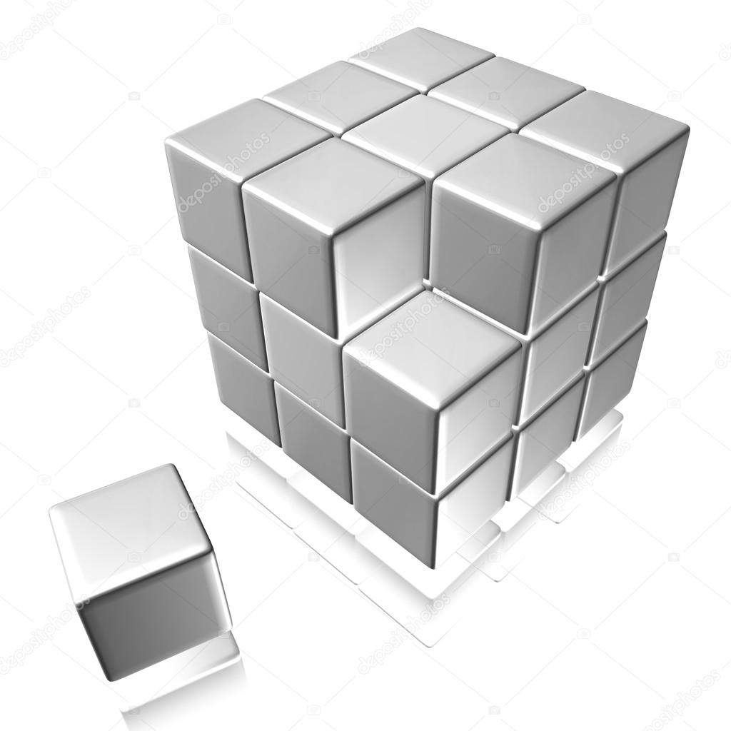 Cubes — Stock Photo © kitchbain #24564759