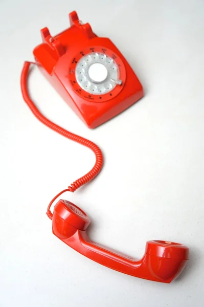 Red Phone Handsets Stock Photo by ©kitchbain 4124764