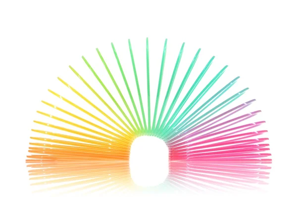 Smiley on a rainbow Slinky toy – Stock Editorial Photo © bluneo #22987550