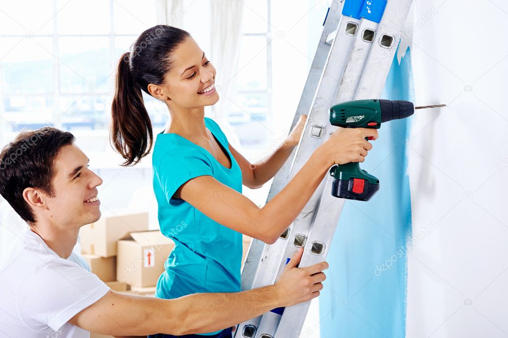 Diy couple — Stock Photo © Daxiao_Productions #28417925