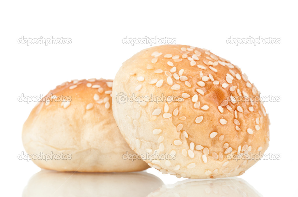 Small round sandwich bun Stock Photo by ©mhpetre 26932481