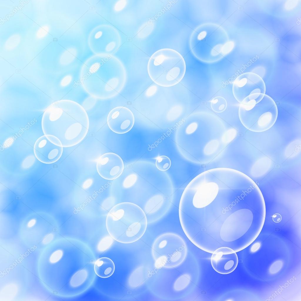 Blurred bubbles over blue — Stock Vector © tiloligo #16677335 Blurred bubbles over blue — Stock Vector © tiloligo #16677335