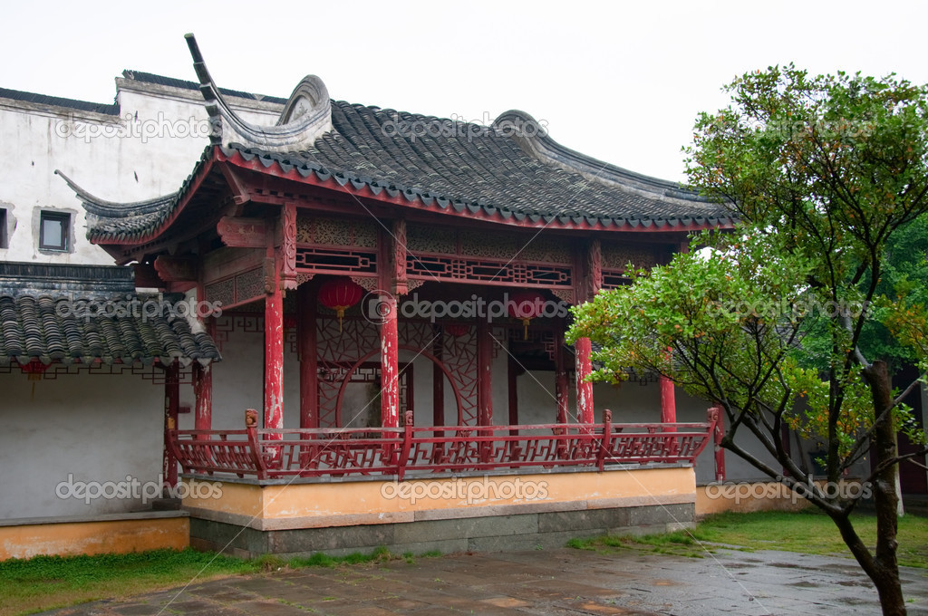 Chinese old mansion — Stock Photo © ti_to_tito #34716207